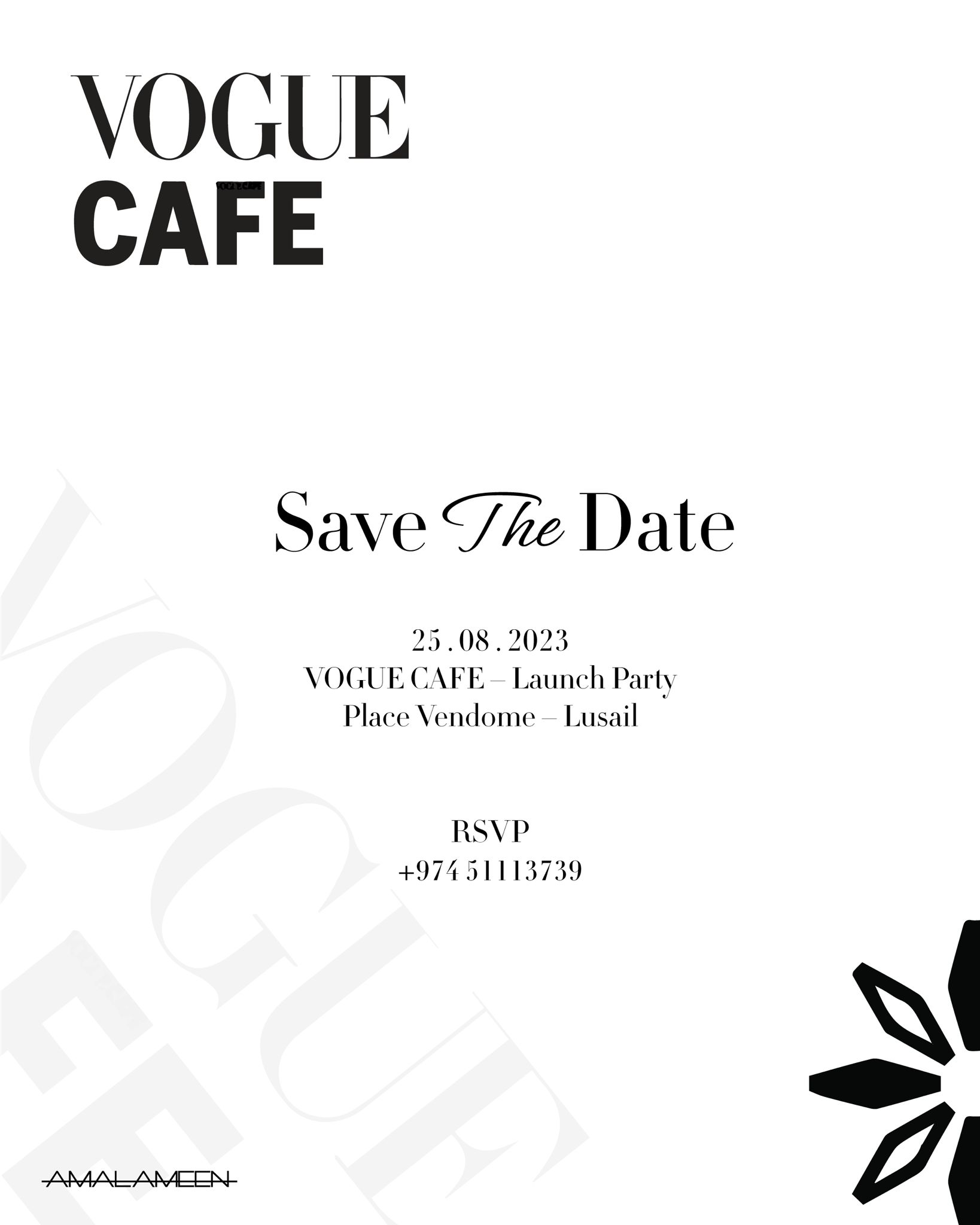 Launch Party of Vogue Cafe - The Luxury Network Qatar